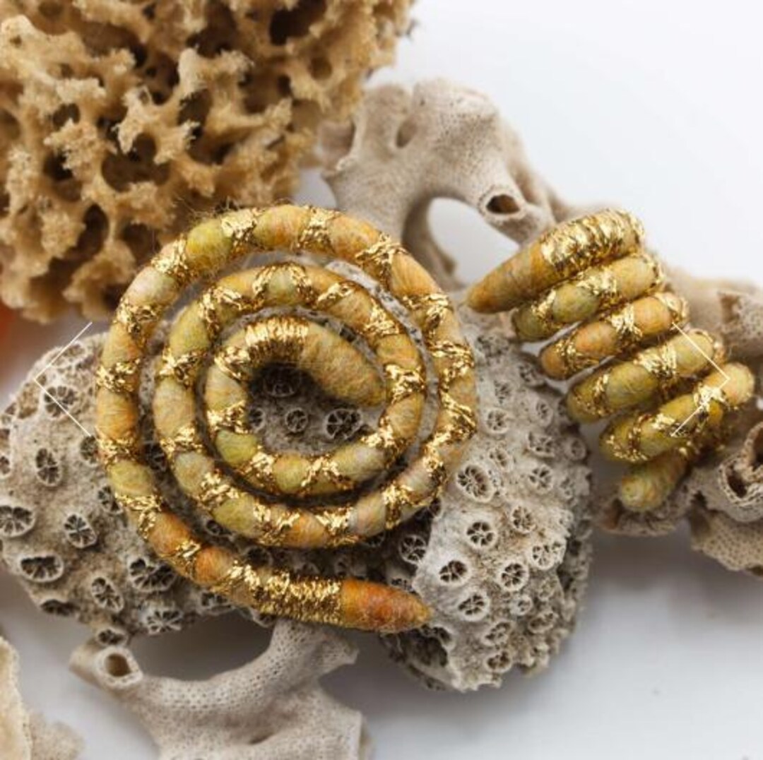 SPIRALOCKS® MINI Nautilus Dread Bead and Dread Tie - Etsy
