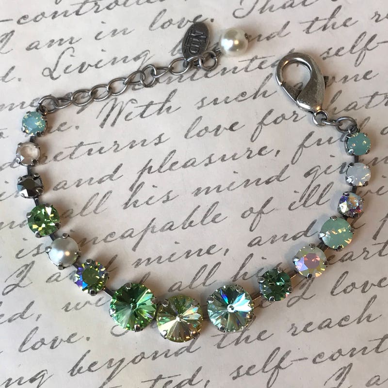 Mint Green Bracelet - Etsy