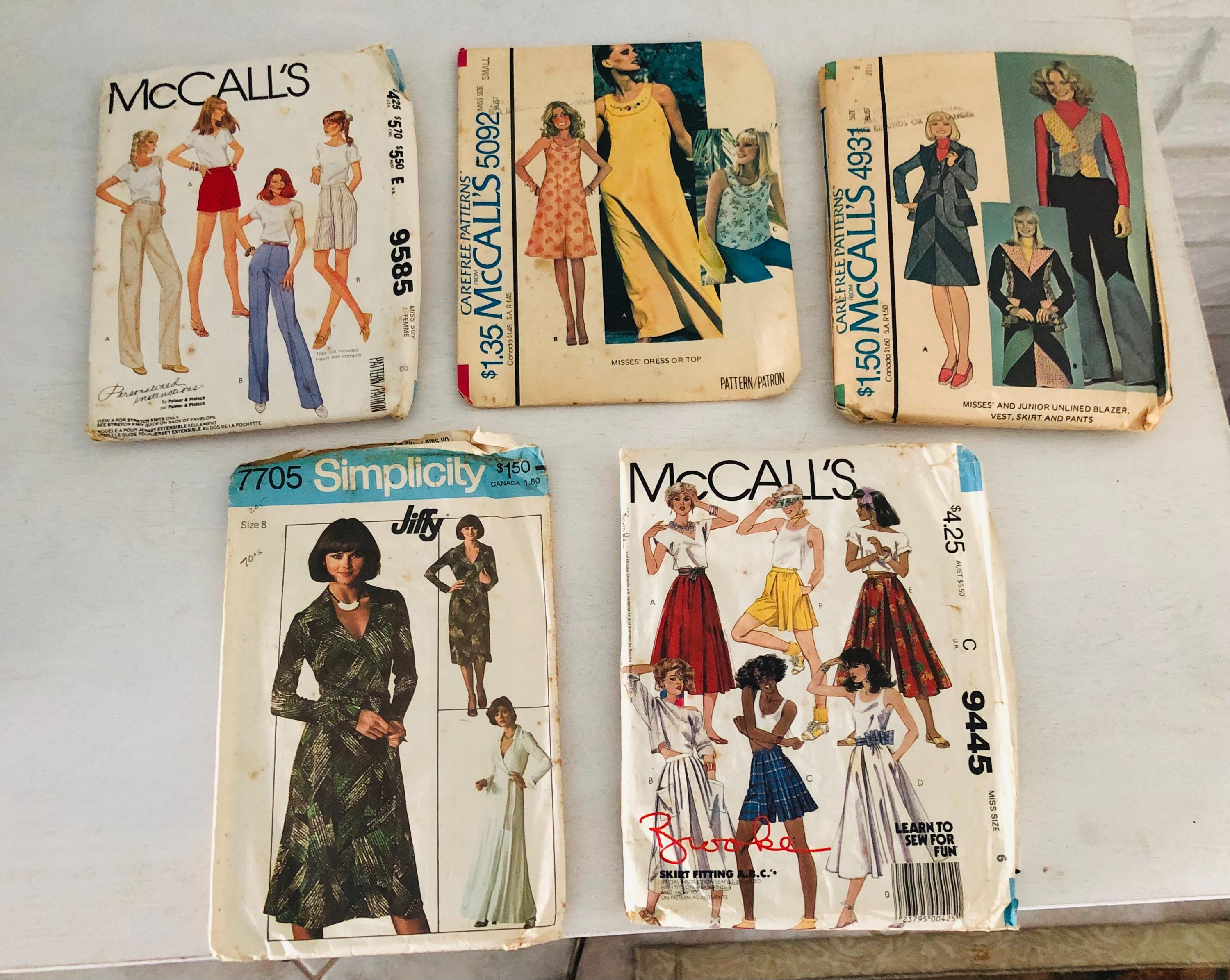 Vintage Wil Hold Wilson MFG Co. 1970’s Sewing Patterns - Craft - Retro ...