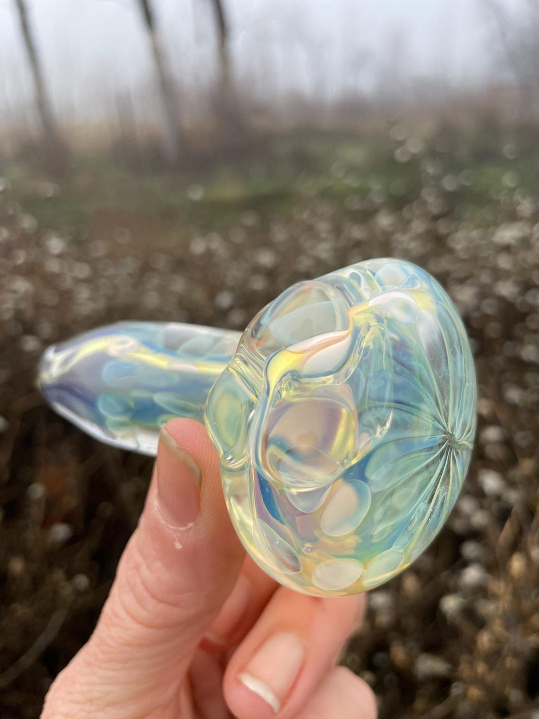 Rock Solid Magic Color Changing Glass Pipe - Etsy
