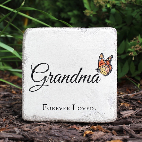 Memorial Stones for Grandma - Etsy