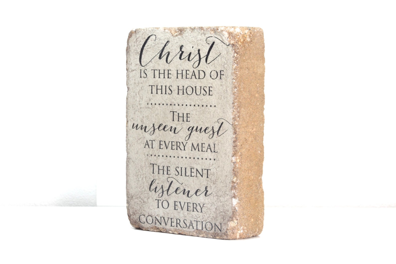 Rustic Christian Decor. Christ is the Head of This House. Door or ...