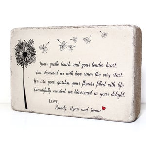 Memorial Stone With Your Custom Words. Indoor/outdoor. 6x9x2 Concrete ...