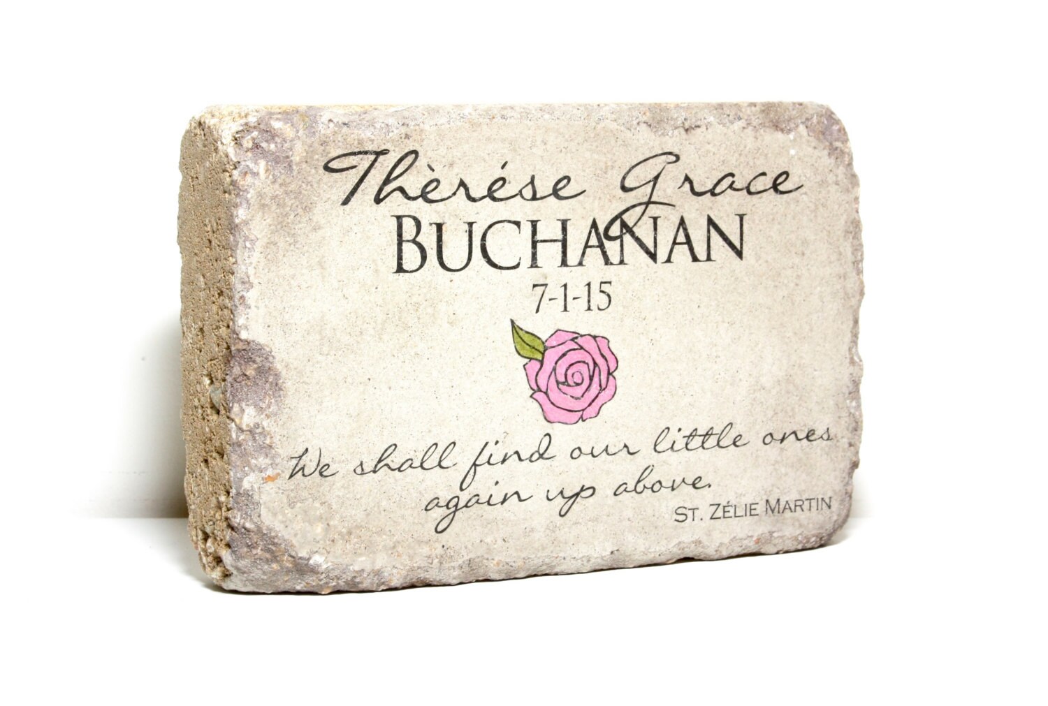 Memorial Stone. Indoor/ Outdoor Miscarriage Stillborn Memorial - Etsy