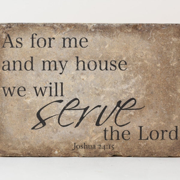 Joshua 24 15 - Etsy