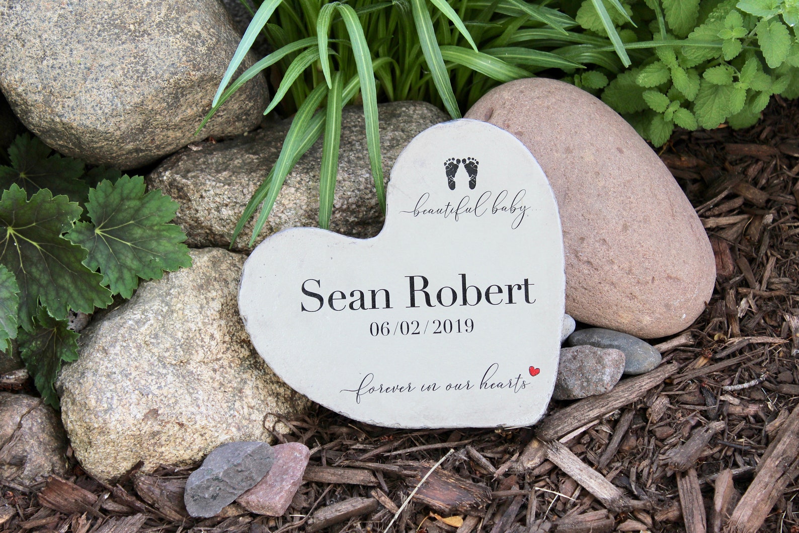 Personalized Memorial Stone for Indoor or Outdoor Use. | Etsy