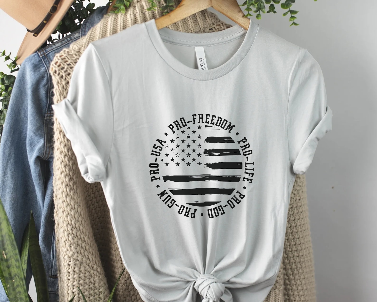 Pro-freedom Conservative Christian Shirt Freedom Fighter T-shirt Pro ...