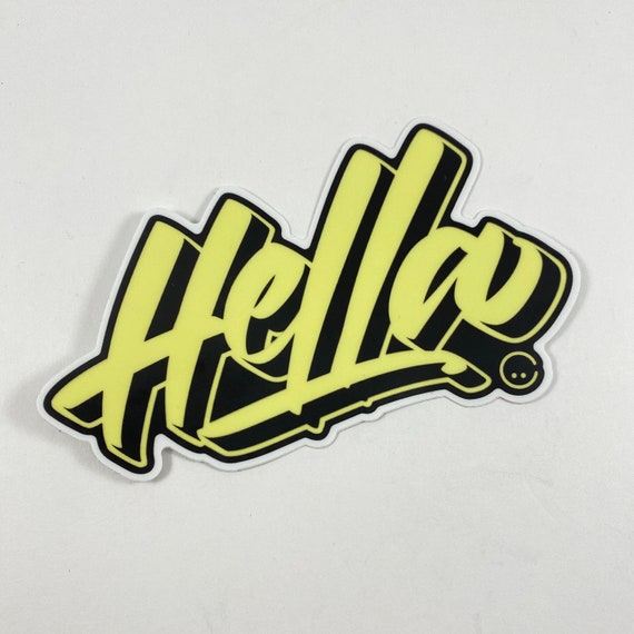Hella Sticker | Etsy