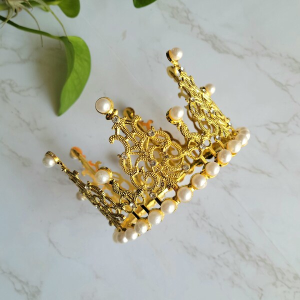 Gold Metal Crown - Etsy
