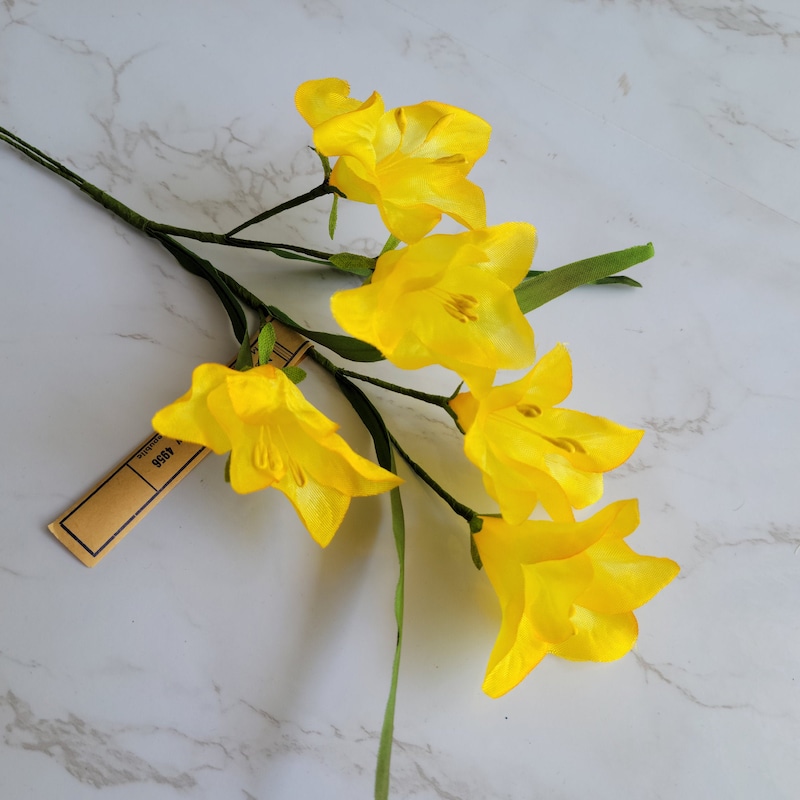 Yellow Freesia Jewellery - Etsy