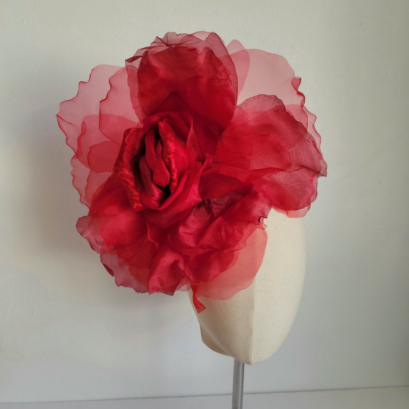 Red Silk Roses - Etsy