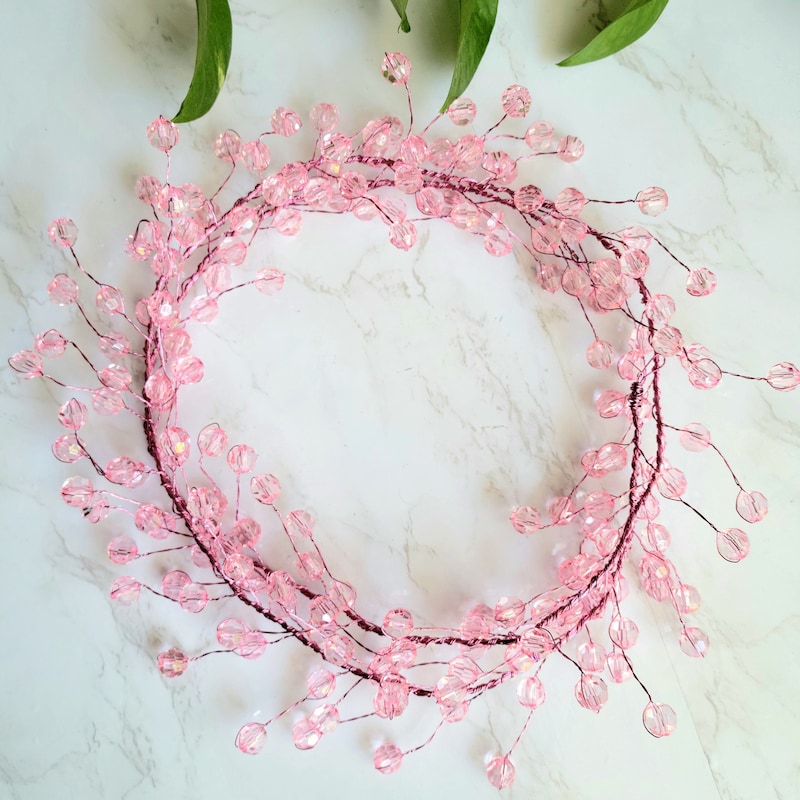 Pink Garland - Etsy