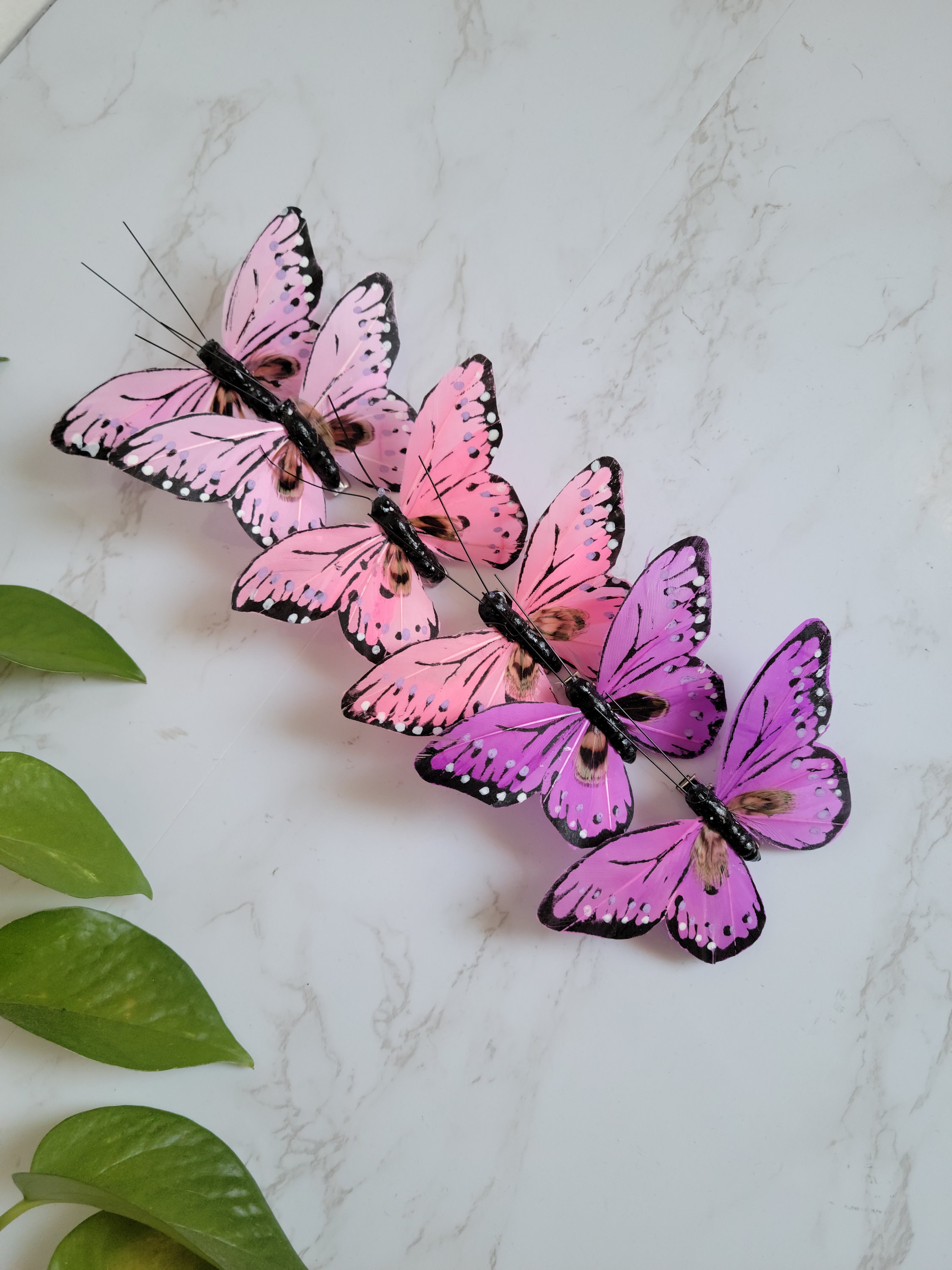 Clip on Butterflies Decorations - Etsy