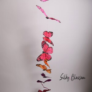 String Multicolor Feather Butterfly Garland , Wedding Decorations ...