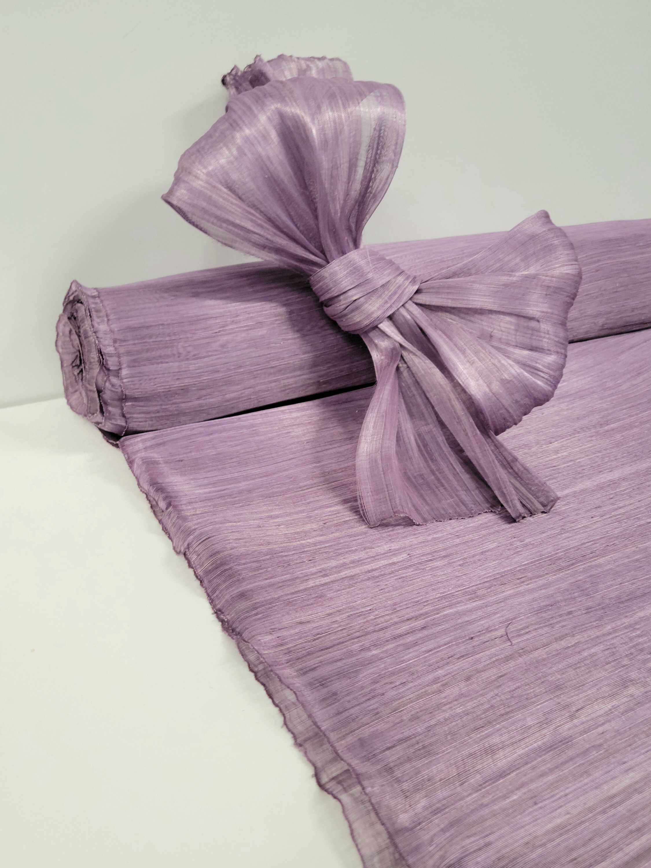 Mauve/plum Silk Abaca Fabric for Hat Making & Millinery 1/2meter-20 ...