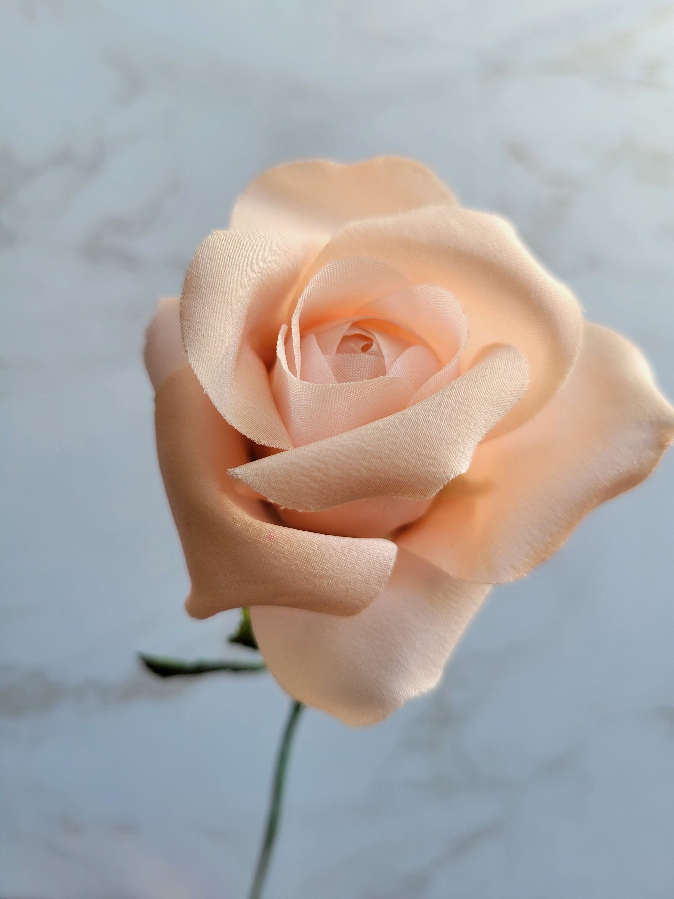 2 Pretty Vintage Peach Rose Silk Crepe Millinery Flowers for | Etsy