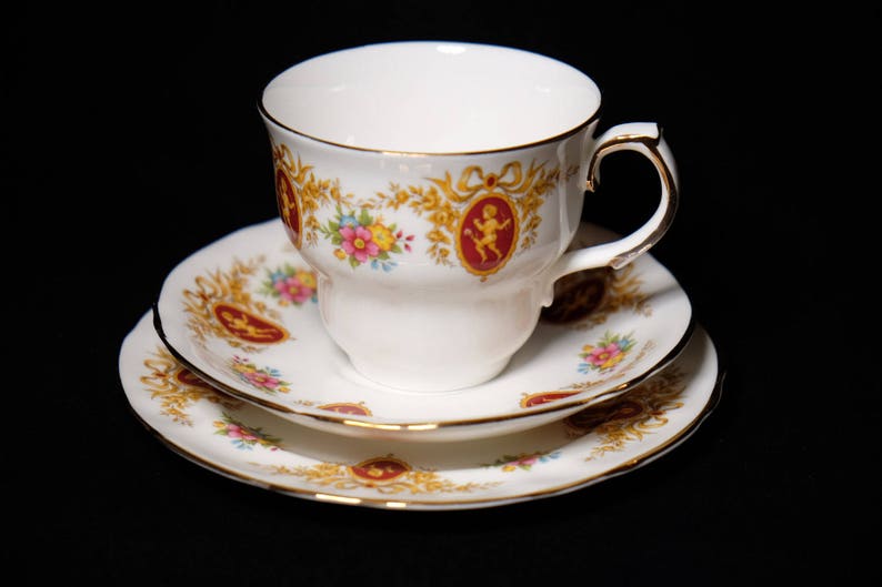 Vintage Arklow Irish Tea Cup Trio Fine Bone China Tea Set | Etsy