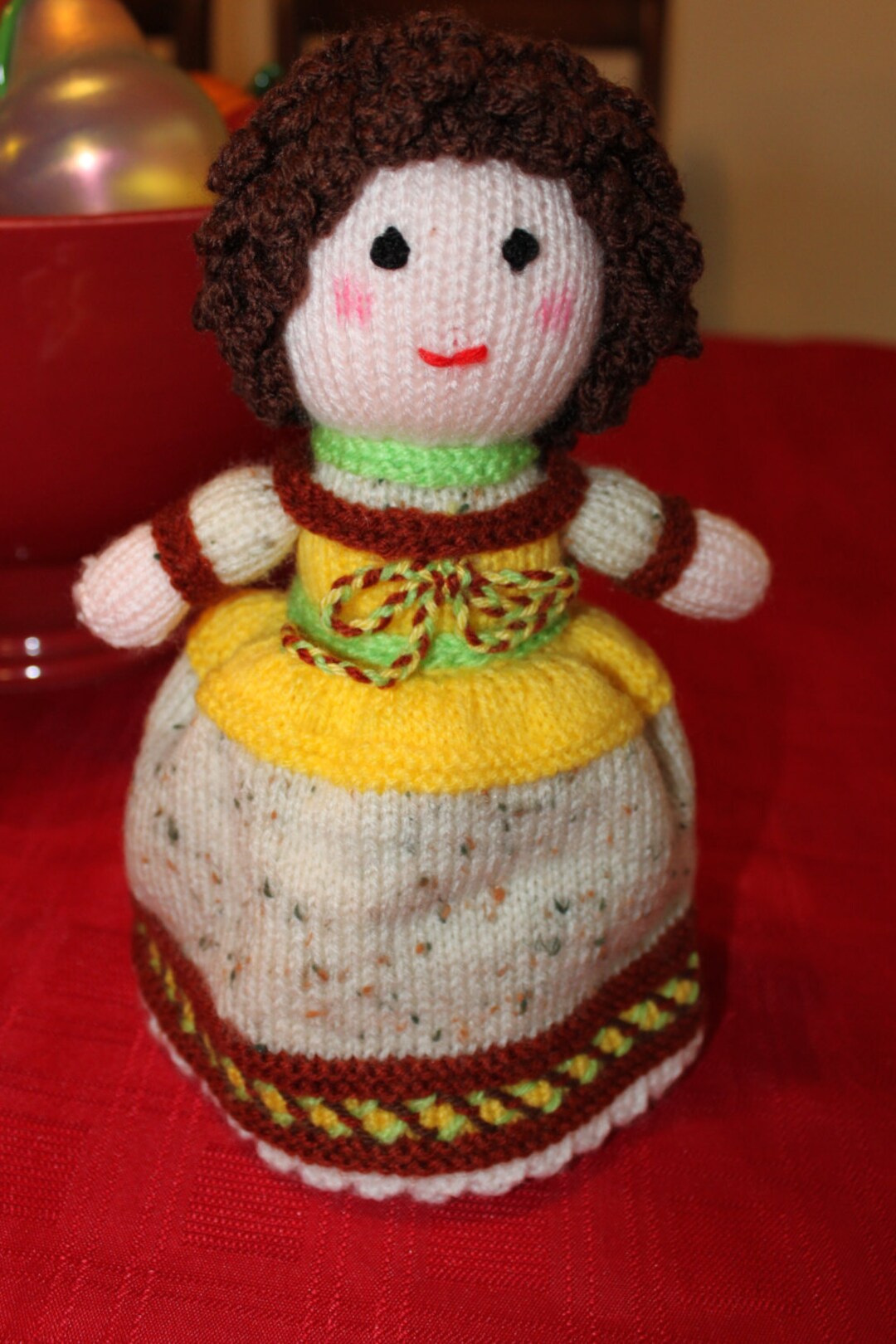 Handmade Topsy Turvy Reversible Doll, Hand Knit Doll, Plush Toy ...