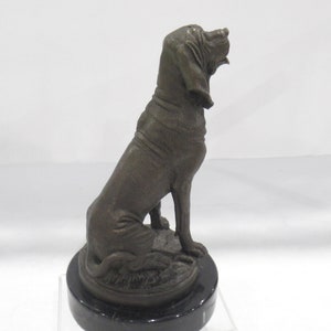 Antique Pierre Jules PJ Mene Bronze Dog Statue * Hunting Dog Blood ...