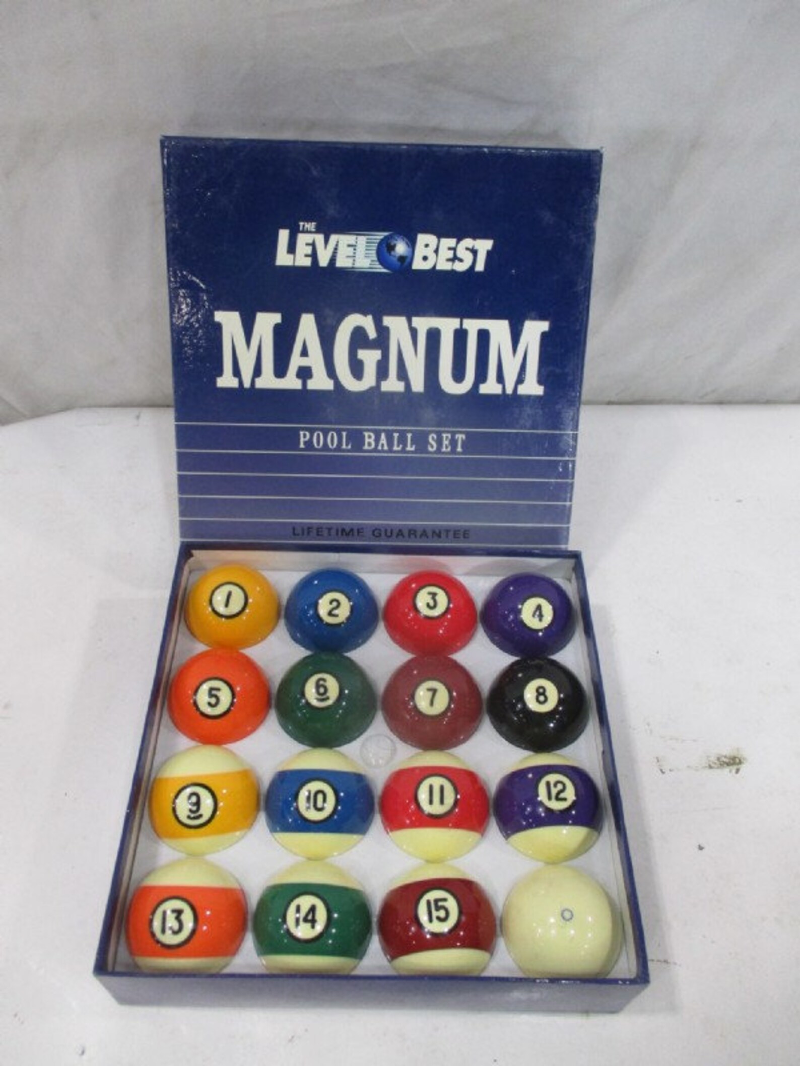 Billiard Pool Ball by Magnum Complete Set 16 Balls Boxed | Etsy