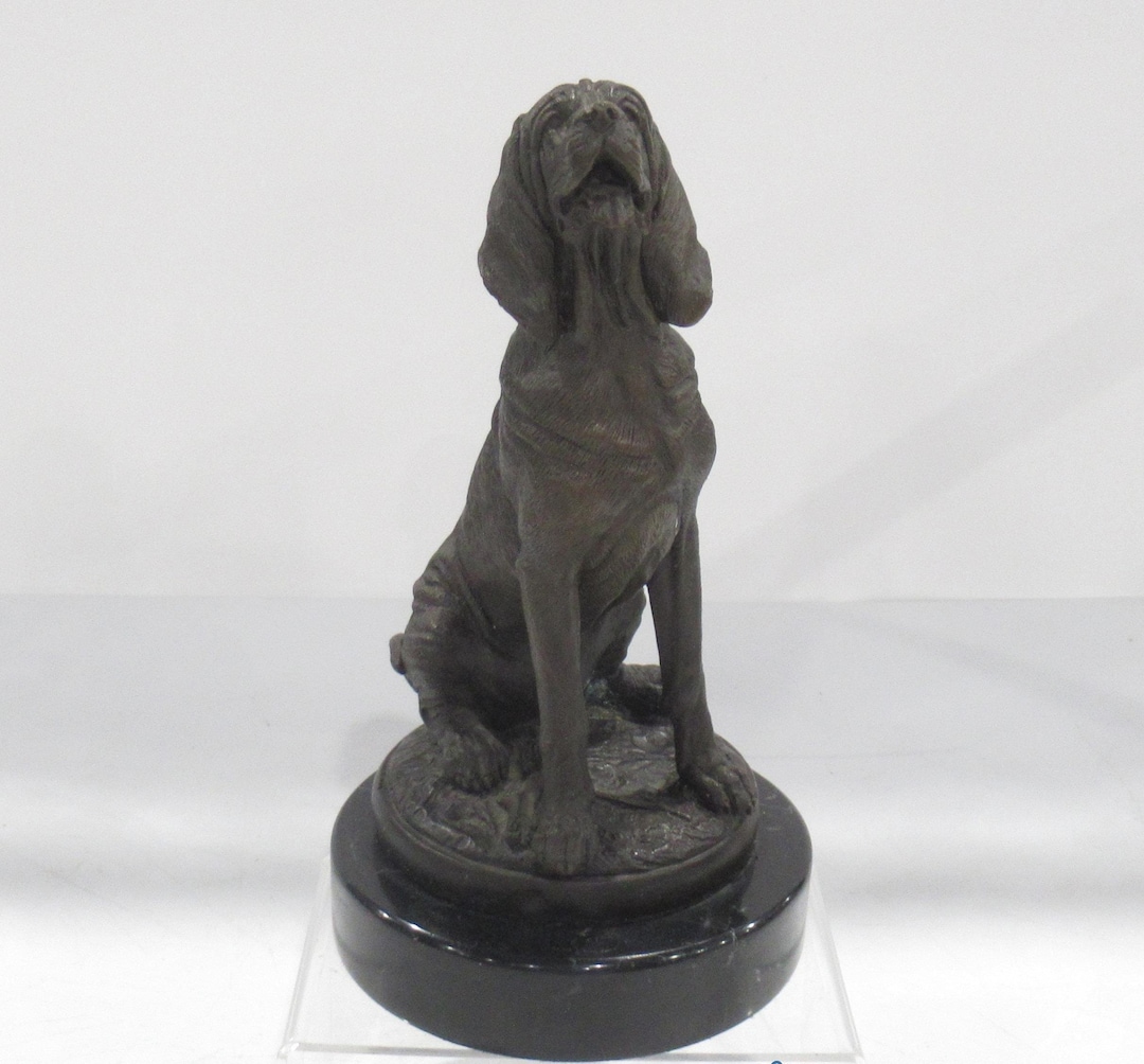 Antique Pierre Jules PJ Mene Bronze Dog Statue * Hunting Dog Blood ...