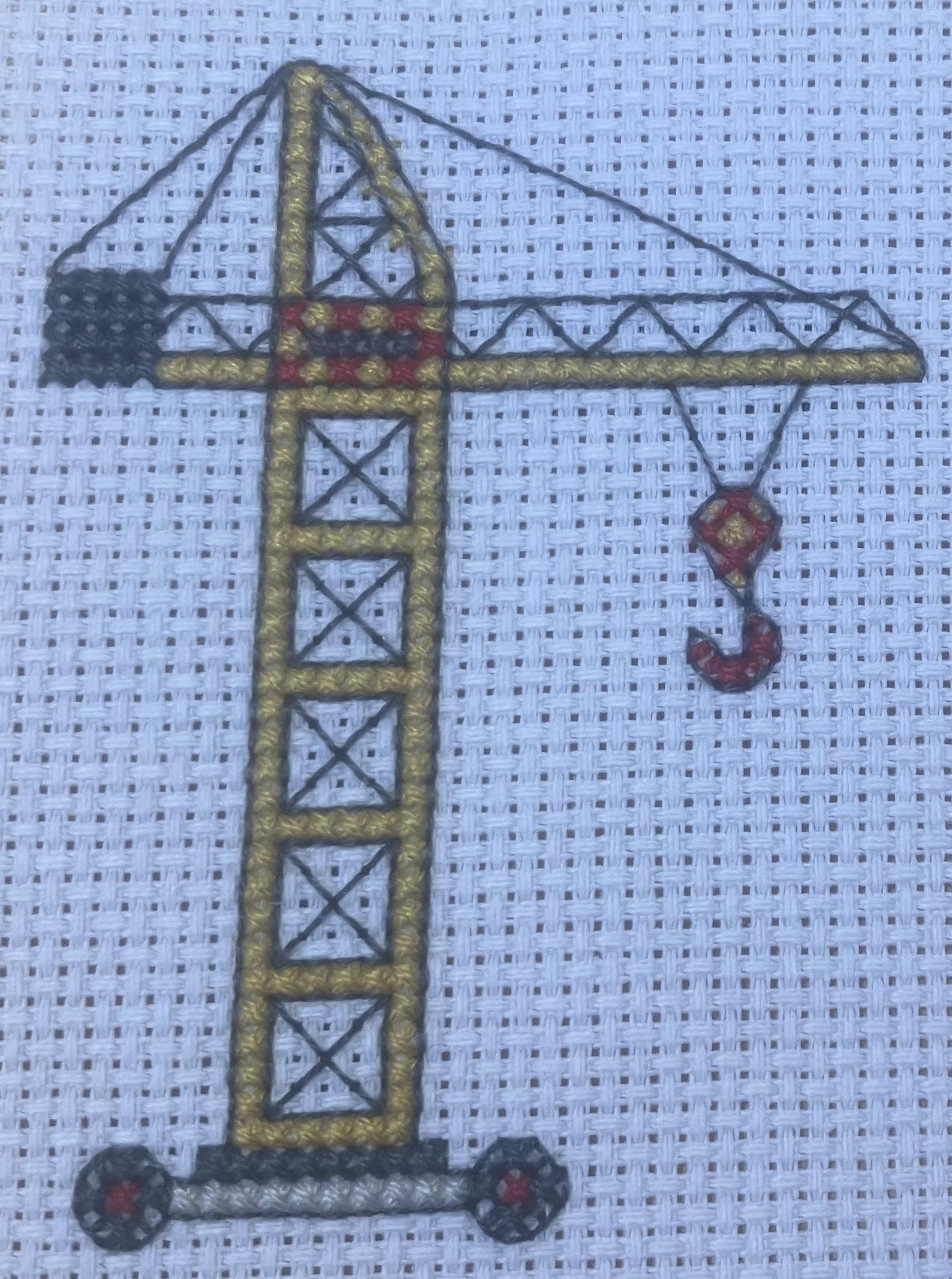 Cross Stitch Mini Motifs: Construction and Industry - Etsy