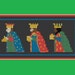 Christmas Cross Stitch Pattern: We Three Kings - Etsy