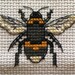Bee Mini: a Miniature Cross Stitch Pattern - Etsy UK