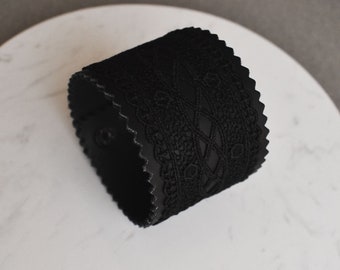 Lace Cuff Bracelet | Etsy