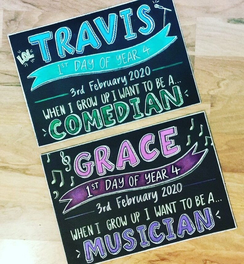 Back to School Sign / First Day of School Sign / Photo Shoot Sign ...