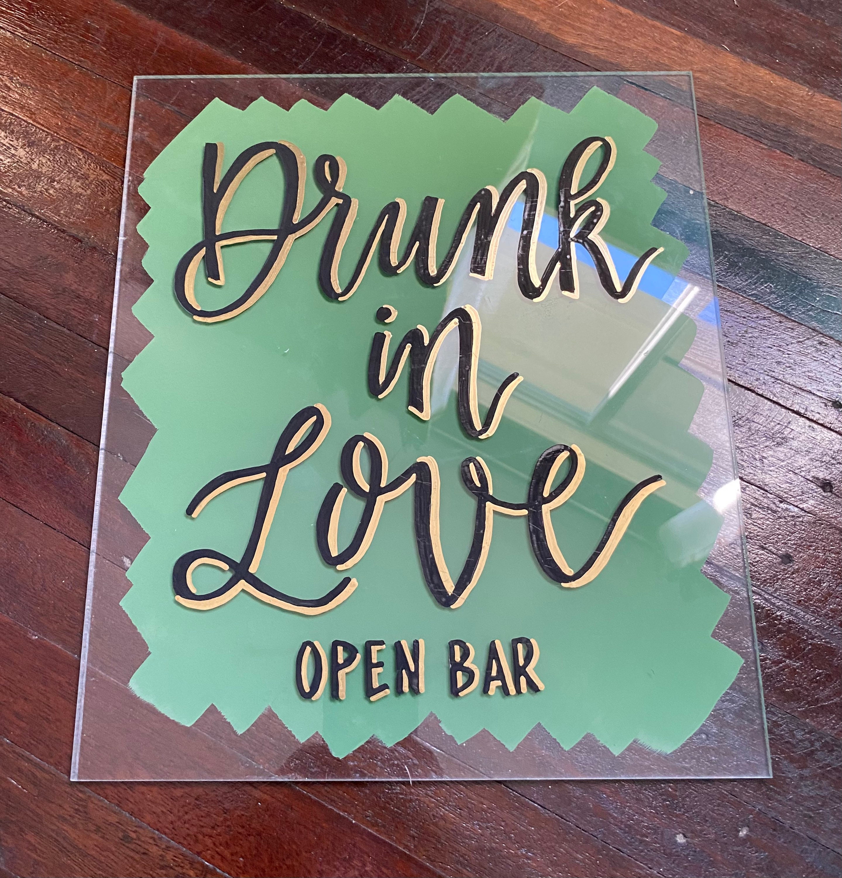 Drunk in Love Bar Sign - Etsy