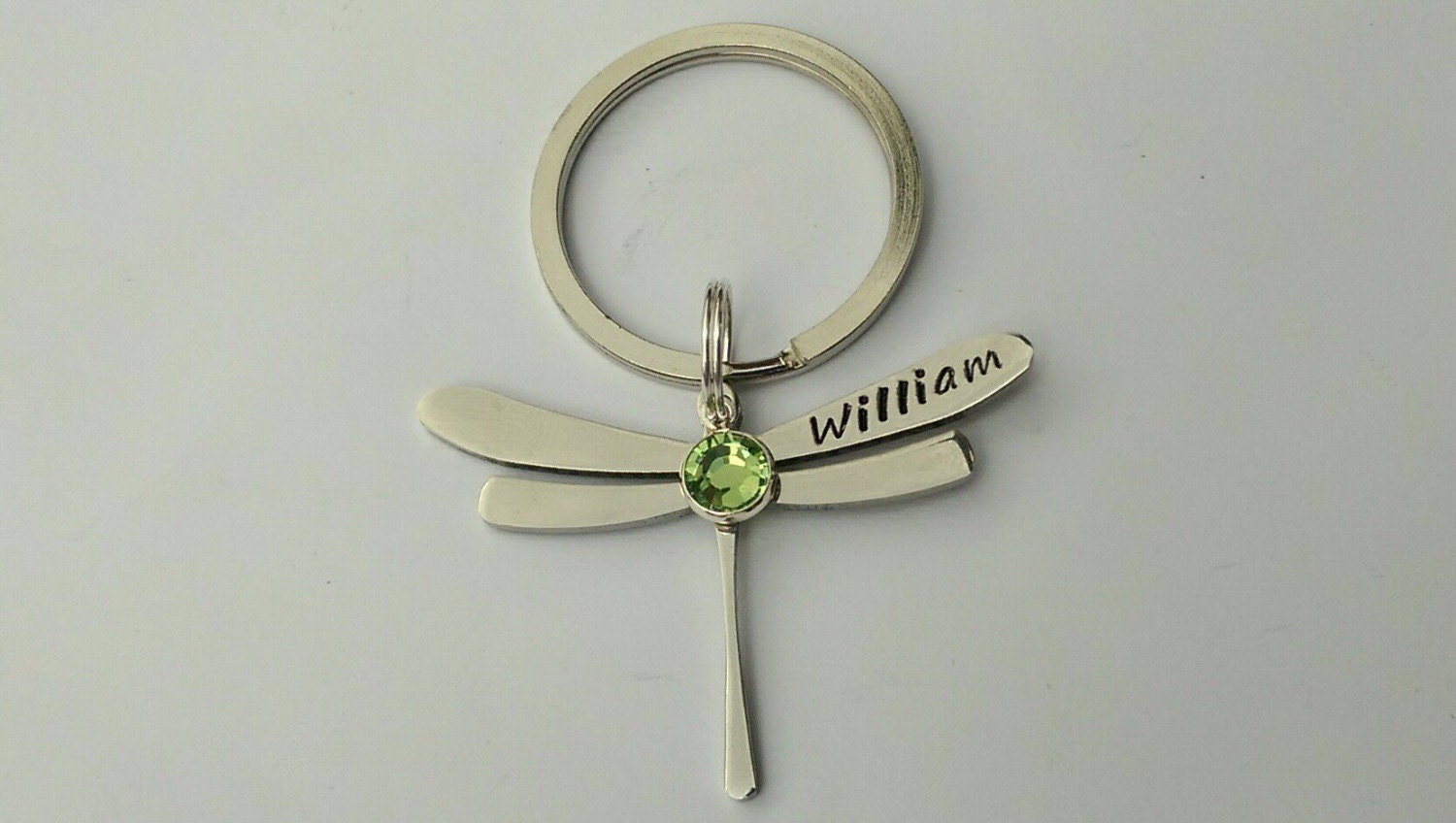 Personalised Dragonfly Keyring - Personalized Dragonfly Keychain ...