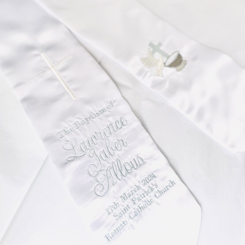 Baptism Stole - Etsy