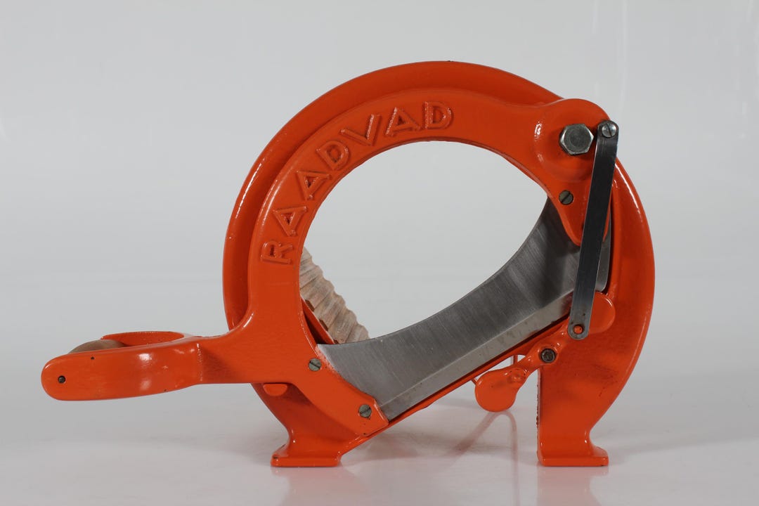 Orange RAADVAD Bread Slicer / Cutter Vintage Danish Design Model 294 ...