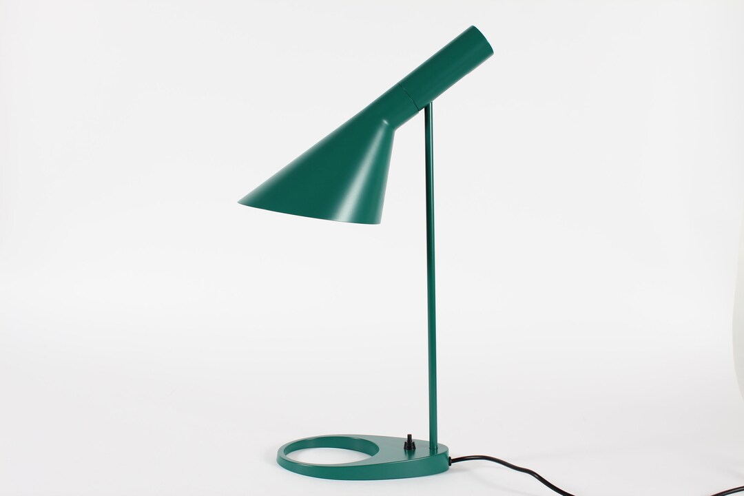 Arne Jacobsen AJ Table Lamp by Louis Poulsen A/S Denmark. Made of Metal ...