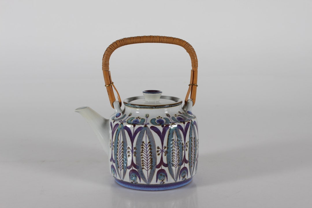 Aluminia / Royal Copenhagen Teapot by Berte Jessen Model 437/3151 With ...