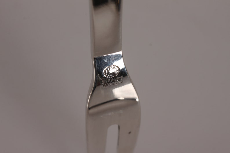 Danish Georg Jensen Art Deco Pyramid Sterling Silver Cutlery by Harald ...