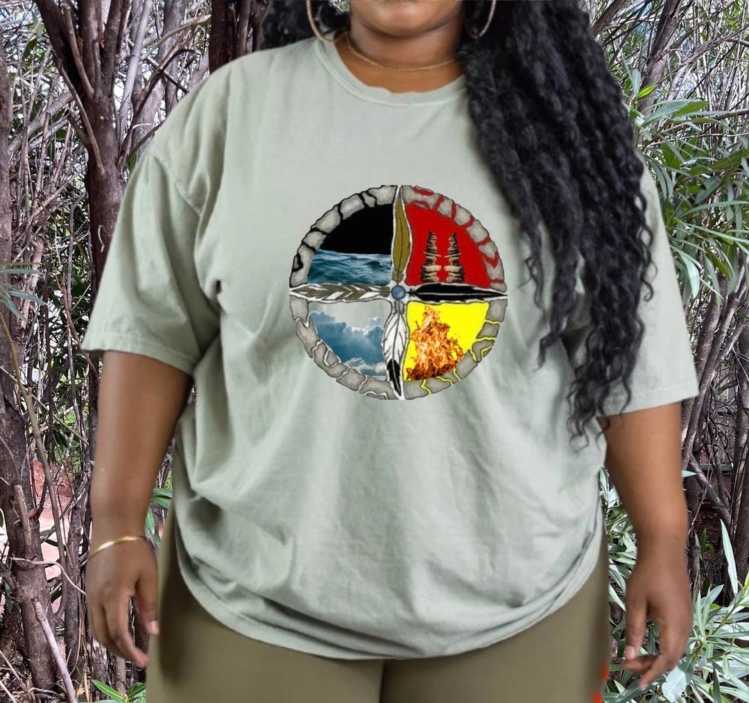 Four Directions Tee Lakota Wisdom 4 Earth Tribes - Etsy