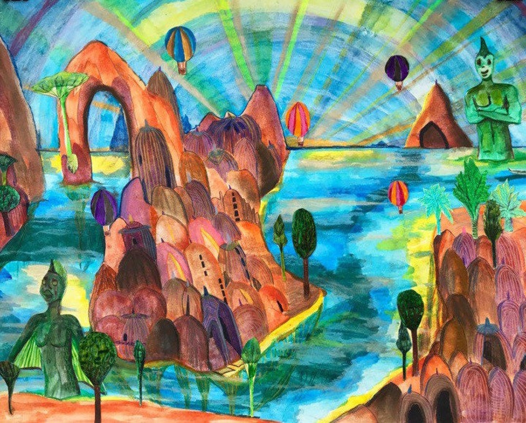 Magic World Art Print - Etsy