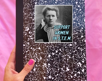 Marie Curie Sticker - Etsy