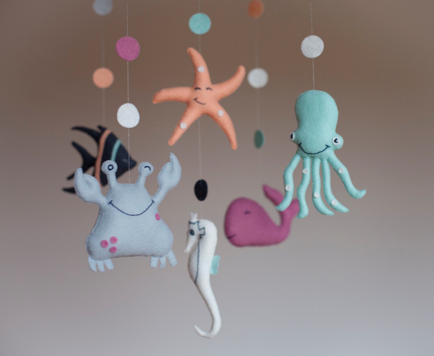 Nursery Mobile-baby Mobile-babys Mobile-sea Creatures Mobile-ocean ...