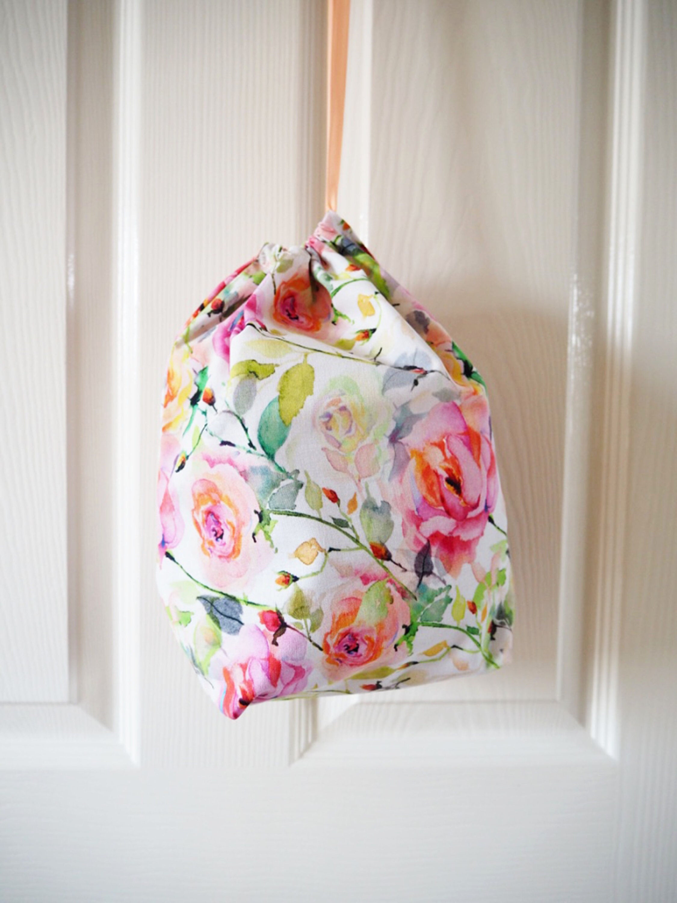Drawstring Laundry Bag Pastel Floral Print Laundry Bag - Etsy Australia