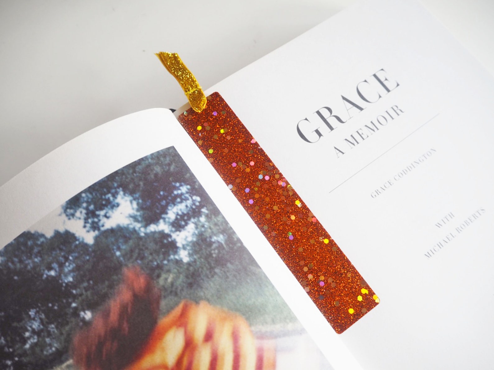 Orange Glitter Bookmark Sparkly Orange Bookmark Holographic - Etsy New ...