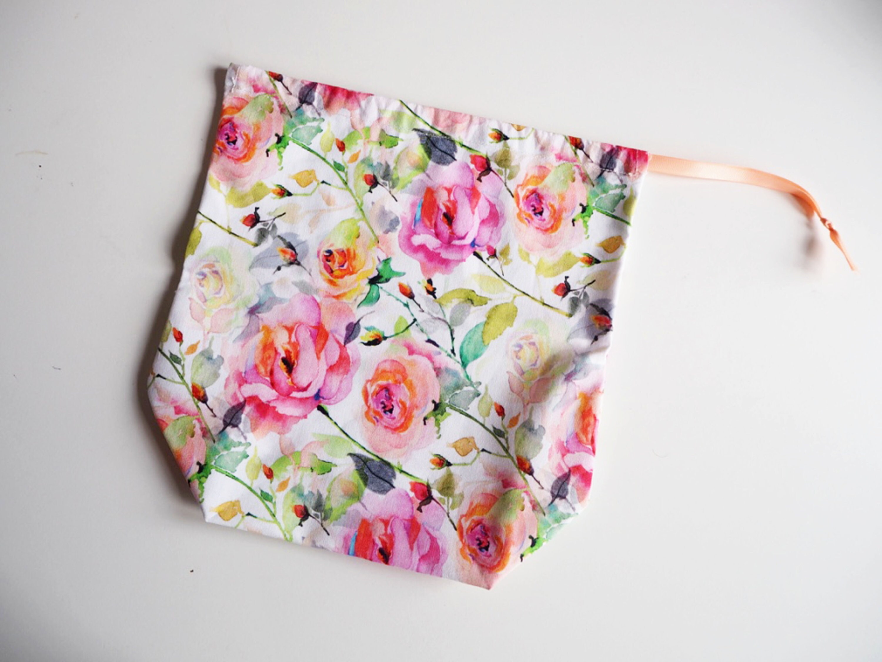 Drawstring Laundry Bag Pastel Floral Print Laundry Bag - Etsy Australia