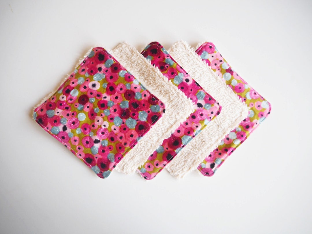Washable Cotton Wipes, Reusable Makeup Wipes, Reusable Cotton Rounds ...
