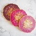 Fuchsia Geode Resin Coasters Fuchsia Resin Coasters Gifts - Etsy