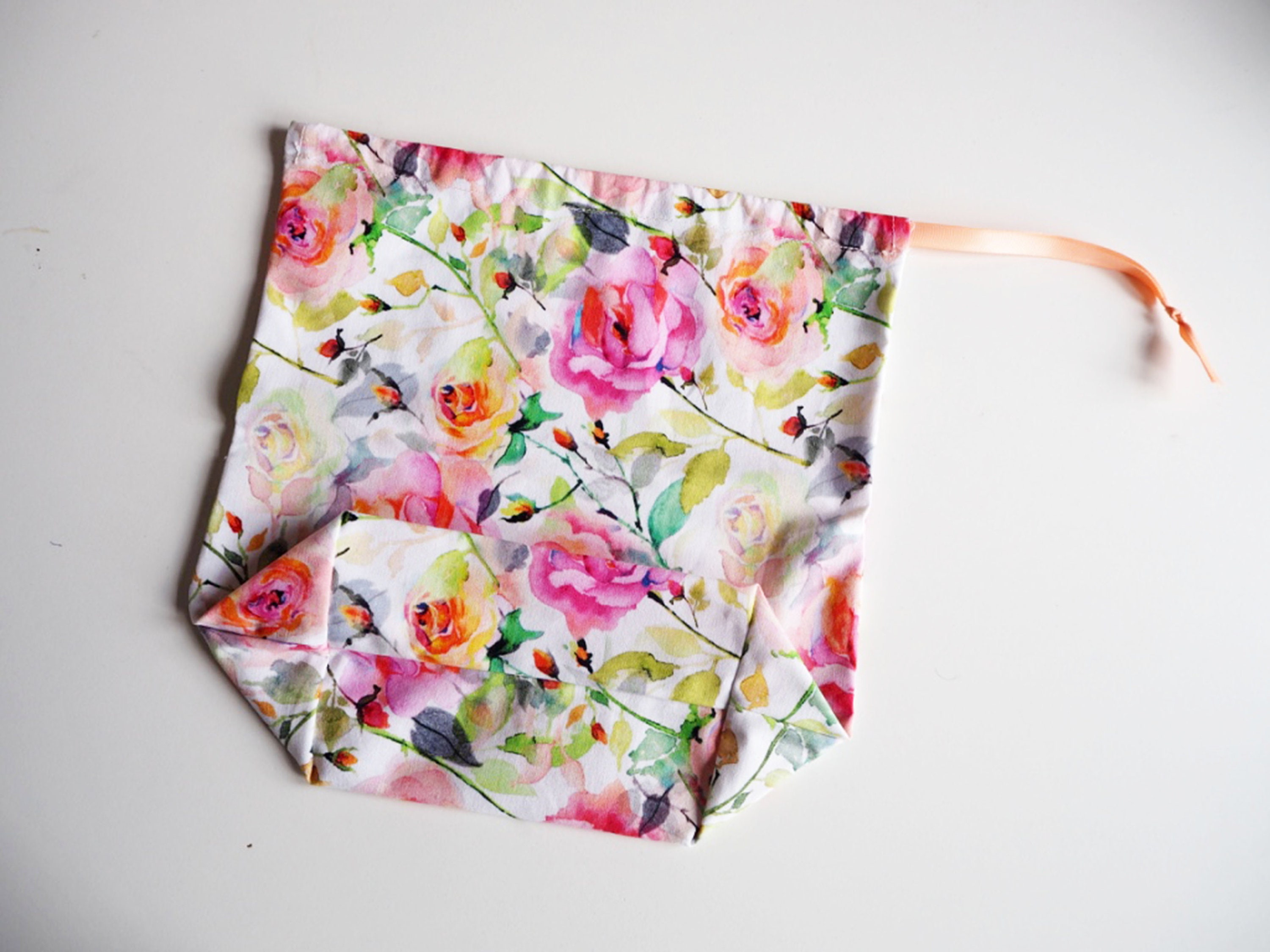 Drawstring Laundry Bag Pastel Floral Print Laundry Bag - Etsy Australia