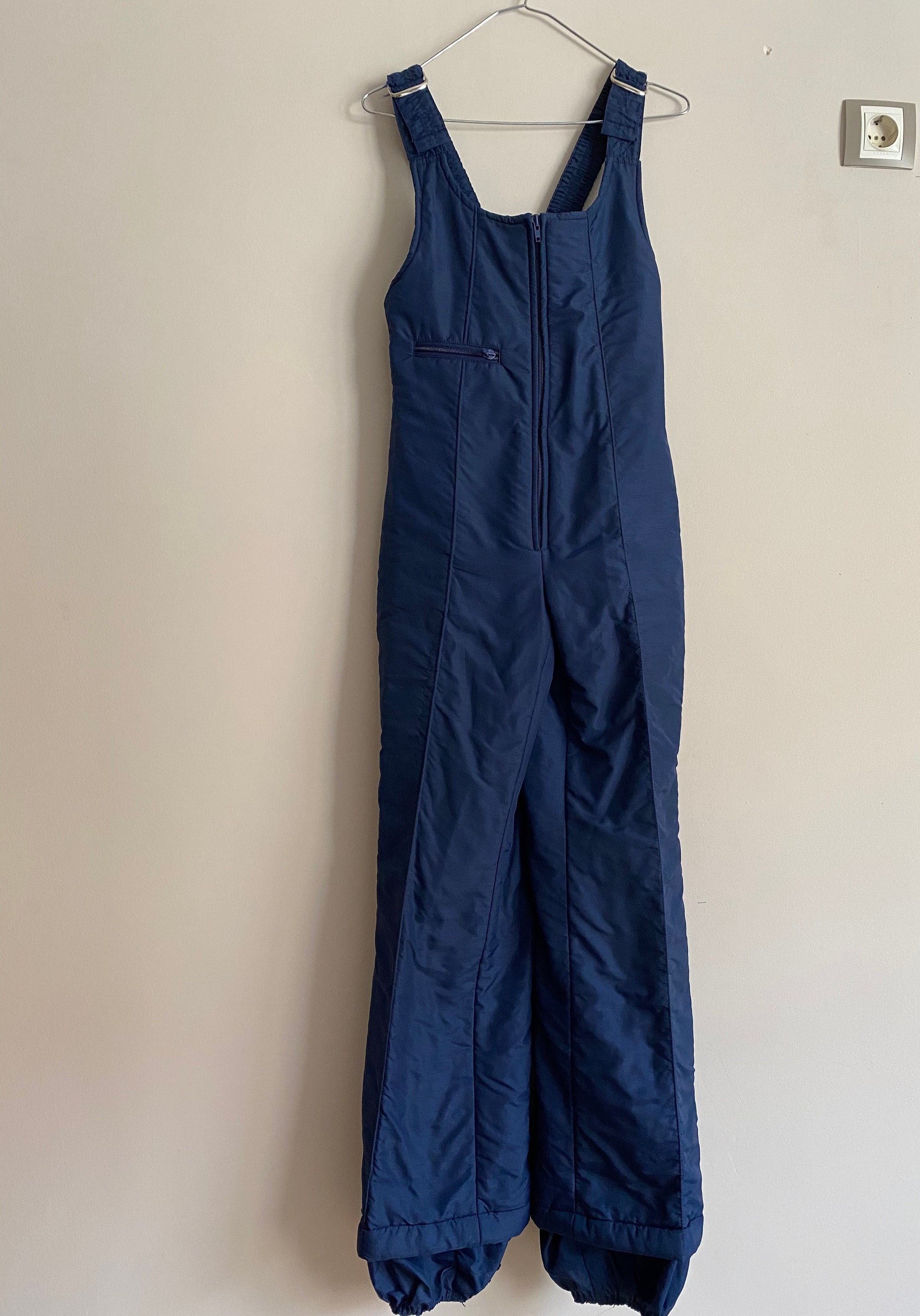 Vintage Skiing Pants Snow Overalls Skiwear One Piece Snow - Etsy