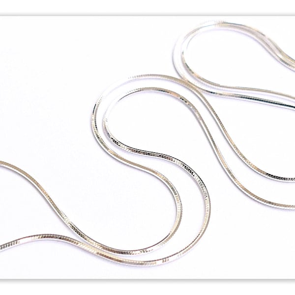 55cm Necklace Snake Solid - Etsy