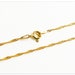 16 18 20 Gold-plated Chain Singapore Chain Gold Chain Silver Chain ...
